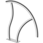 2pcs 304 Stainless Steel Inground Swimming Pool Hand Rail Rustproof ...