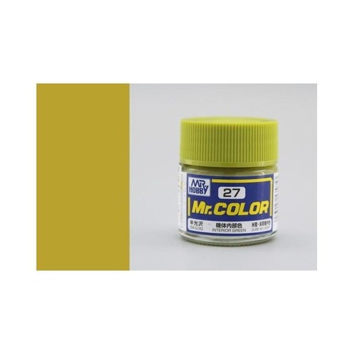 Peintures Mr Color C027 Interior Green | eBay