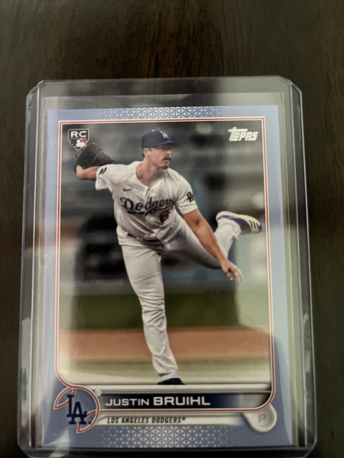 2022 Topps Series 2 - Father's Day Powder Blue #658 Justin Bruihl /50 ...