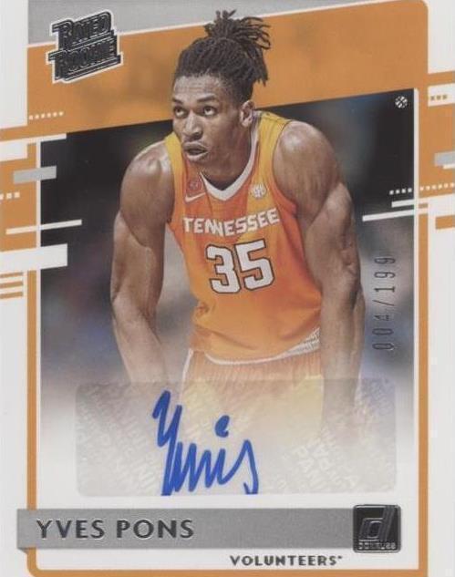2021-22 Panini Chronicles Draft Picks - Donruss Rated Rookie Autographs ...