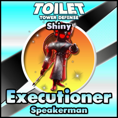 Shiny Executioner Speakerman - Toilet Tower Defense TTD Roblox ...