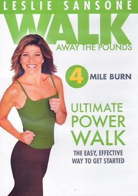Leslie Sansone Walk Away the Pounds ULTIMATE POWER WALK DVD workout 4 ...
