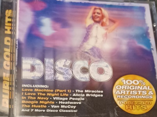 DISCO - PURE GOLD HITS CD 1999 100% ORIGINAL ARTISTS RECORDINGS ...