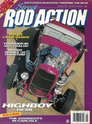 STREET ROD ACTION 1995 JAN - AUSTRALIA,WOODY WORKS '32 PHANTOM ...