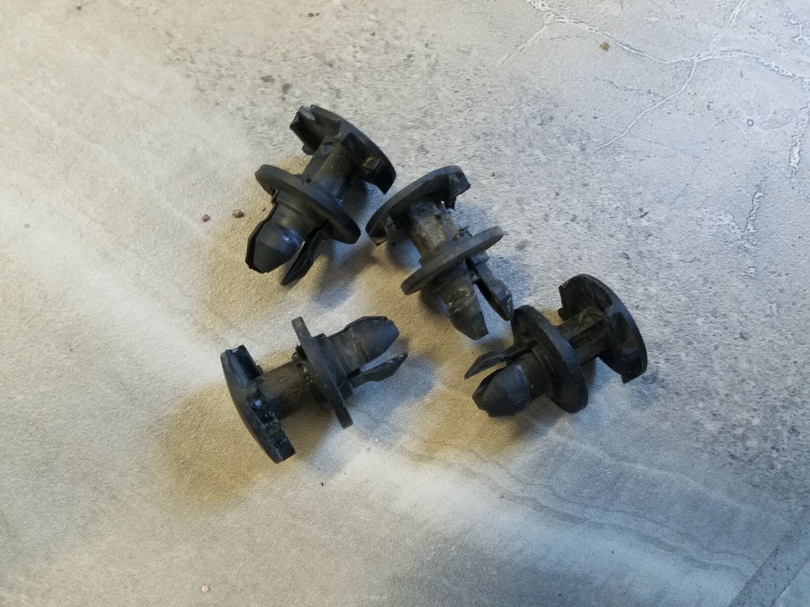 2007-2024 Jeep Wrangler JK/JL Front Bumper Air Dam Push Pins Mopar (6 ...