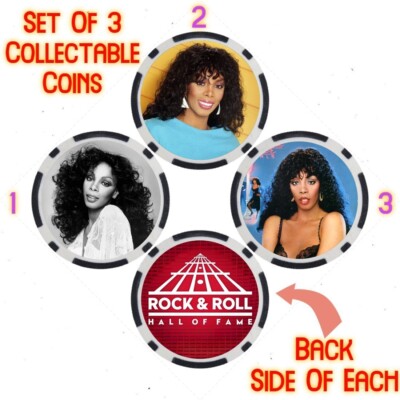 DONNA SUMMER - ROCK & ROLL HALL OF FAME - COLLECTABLE COIN SET | eBay