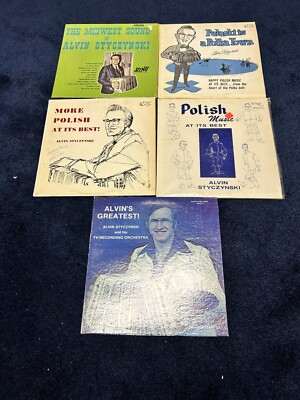 5 ALVIN STYCZYNSKI BAND POLISH POLKA LPS POLKA RECORD LOT | eBay