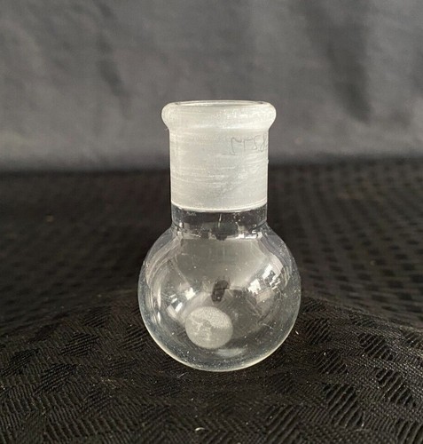 Laboratory Glass 20mL Single Neck Round Bottom Boiling Flask 19/22 ...