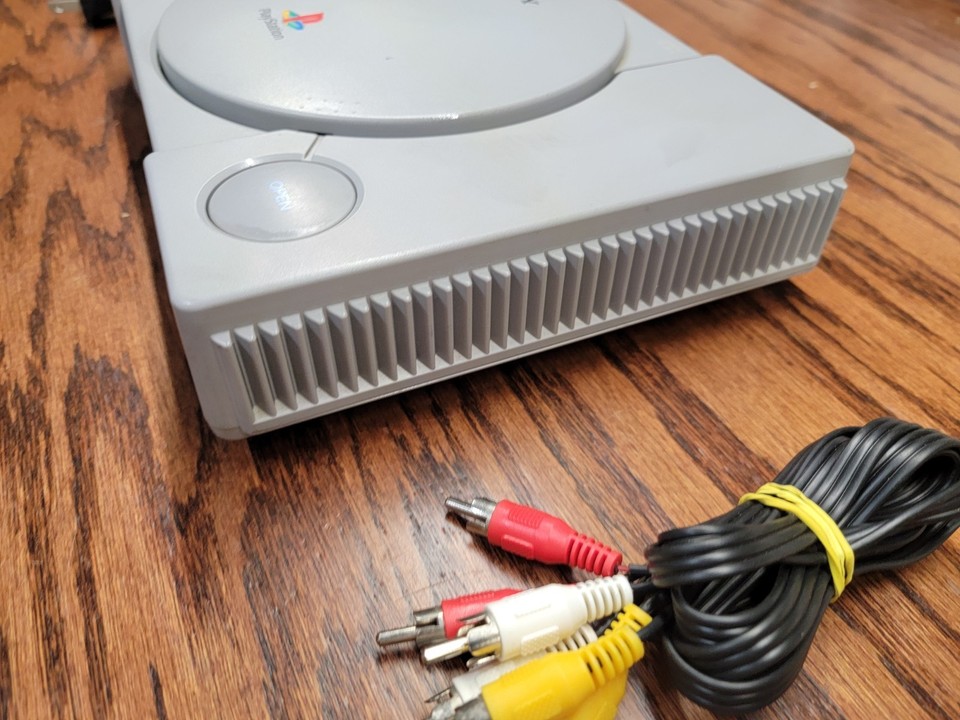 Sony Playstation PS1 Audiophile Console Only RCA Ports SCPH-1001 TESTED ...