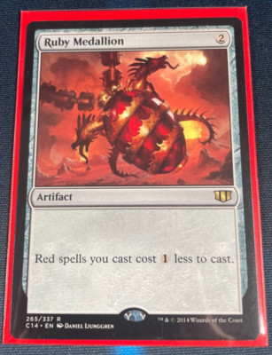 MTG Ruby Medallion [Commander 2014 ] NM 265 | eBay