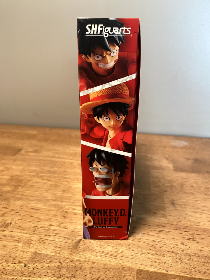 Monkey D. Luffy The Raid on Onigashima S.H.Figuarts (With custom haki ...