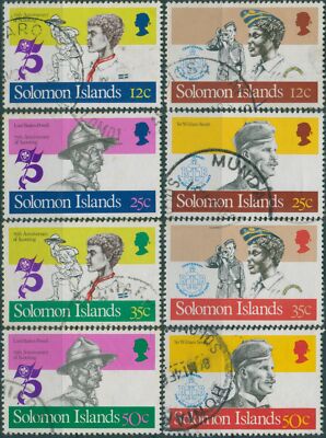 Solomon Islands 1982 SG477-484 Scouts set FU | eBay