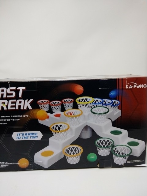 Majik Ka-pong Fast Break Portable Table Top Basketball Game for Home or ...