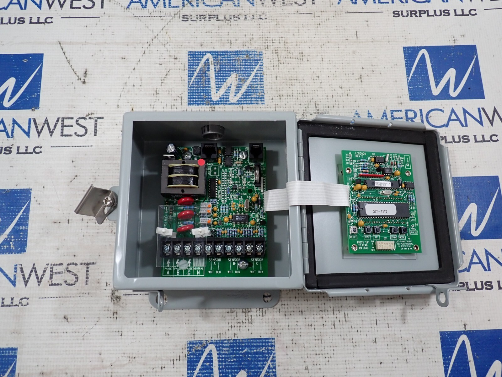 E-MON D-MON 4801600D Kit 1600A 3Phase Class 2000 KW Meter No Current ...
