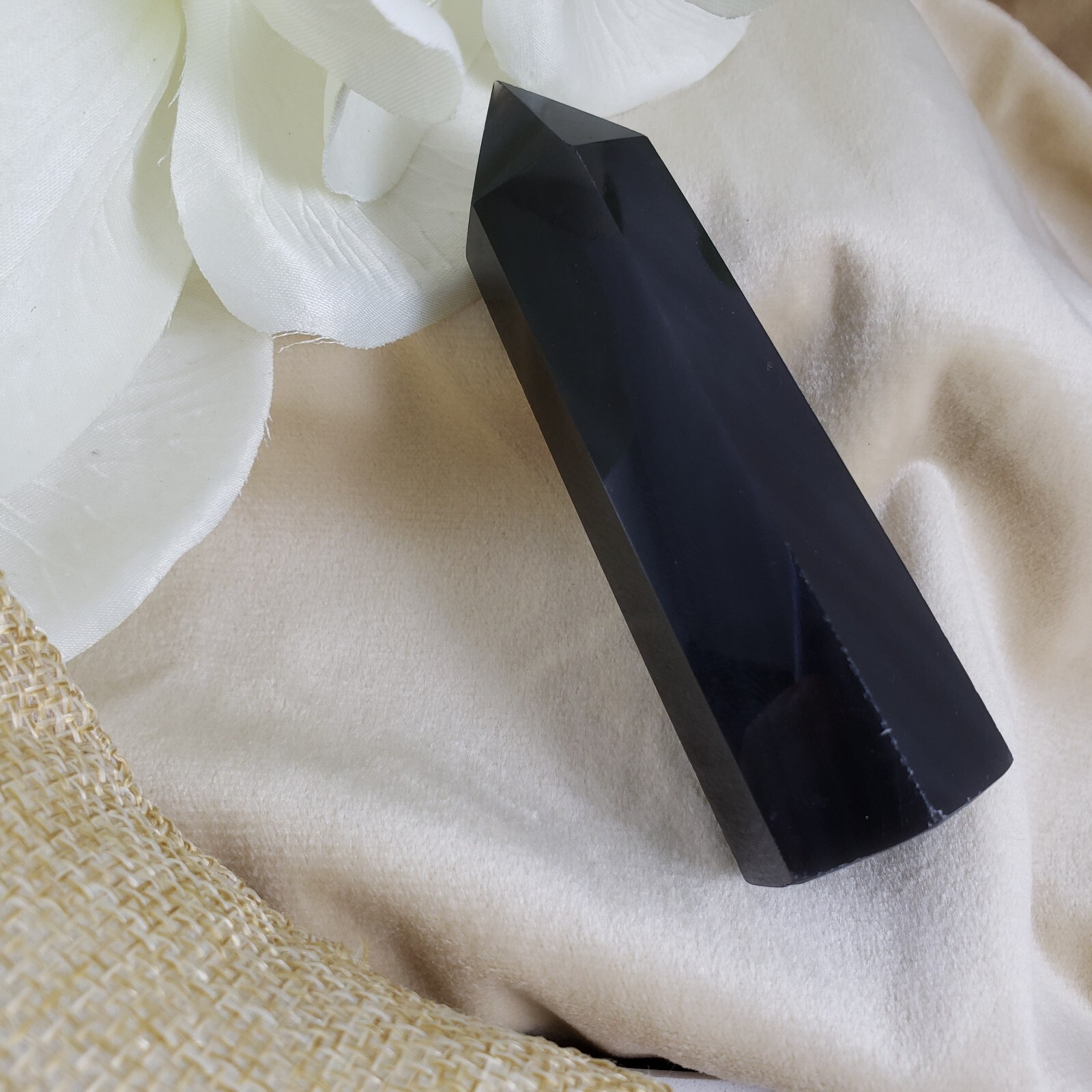 Comprar 3 inch Obsidian Point Obelisk Natural Crystal T... en USA desde ...