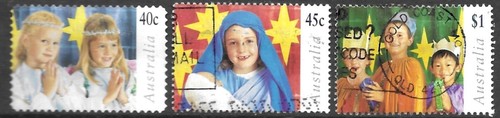 Australia 1997 Christmas 3 x Values Used | eBay