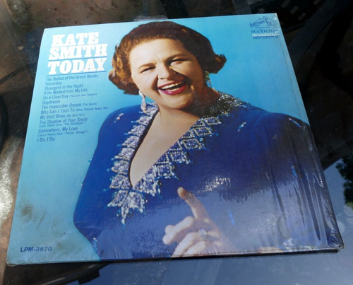 Kate Smith Today RCA LSP-3670 Record Album Vinyl LP RCA 1966 | eBay