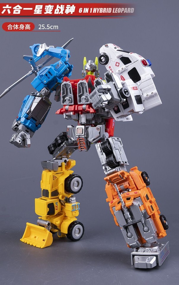 HZX Defensor & Bruticus & Superion Devastator Sets IDW Action Figure ...