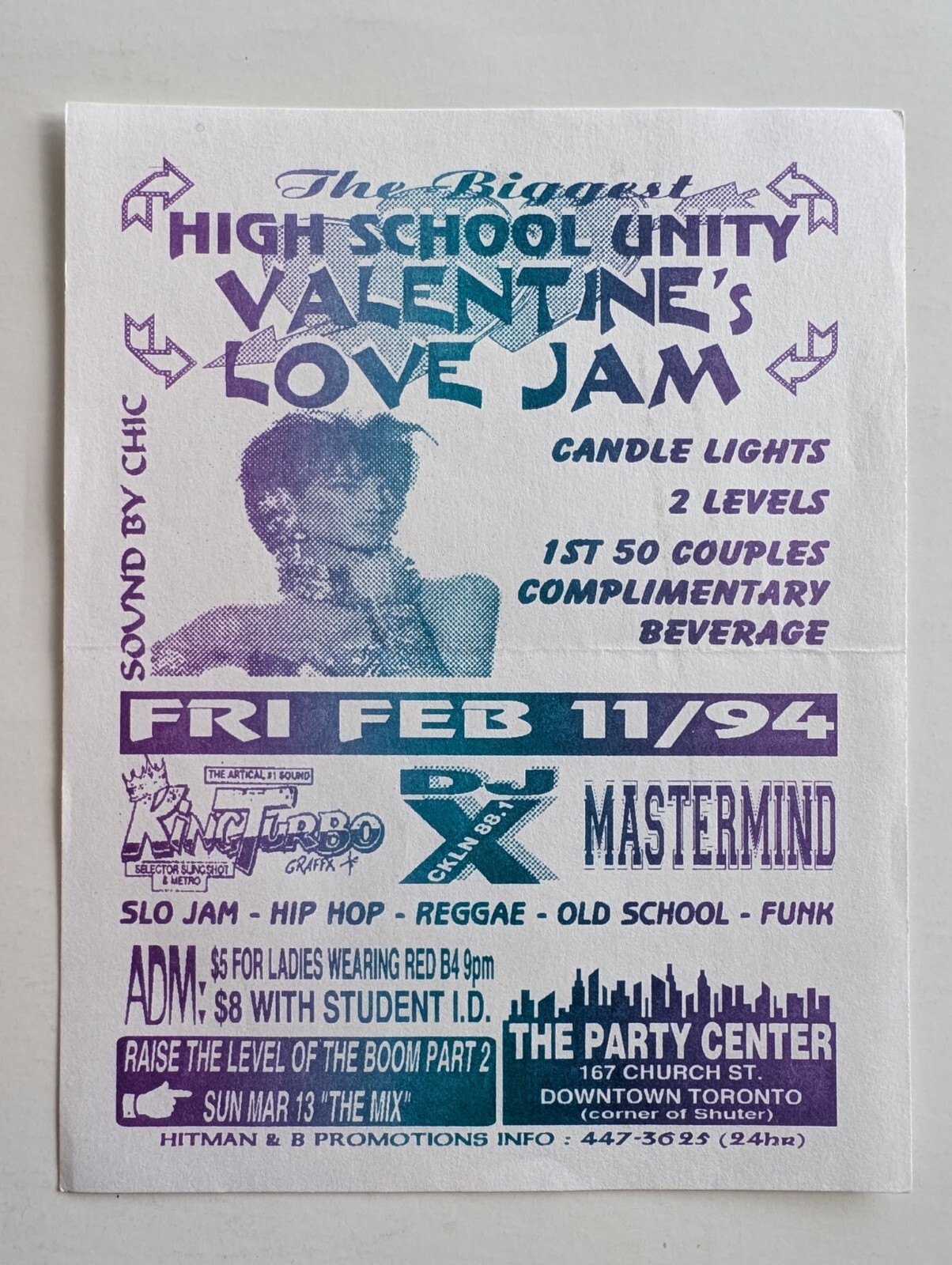 Toronto Hip-Hop Party Flyer 1990s | eBay