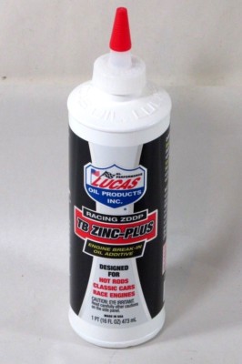 Engine Break-In Oil Additive TB Zinc Plus Lucas 10063 16oz Bottle | eBay