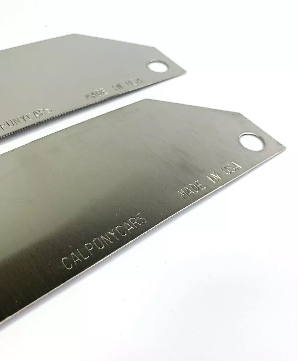 Pair Motor Mount Engine Heat Shields For 1964-66 Ford Mustang (Small ...