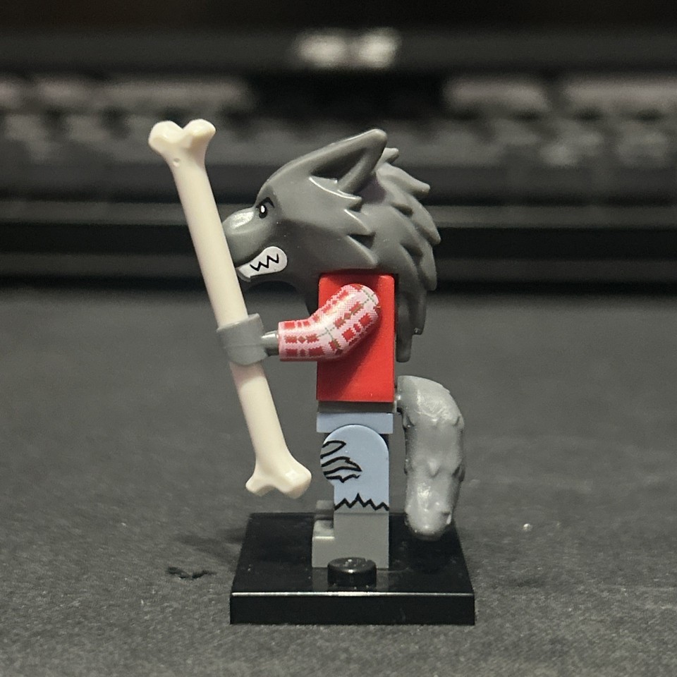 LEGO WOLF GUY Series 14 Collectible Minifigure 71010 Big Bad Wolf | eBay