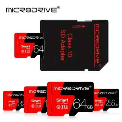 MicroDrive High-Speed TF-Speicherkarte mit SD-Adapter – 4K-Leistung ...