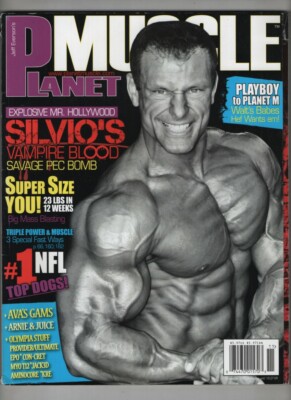 Planet Muscle Mag Silvio Kersten Ava Cowan Eboni Wilson November 2009 ...