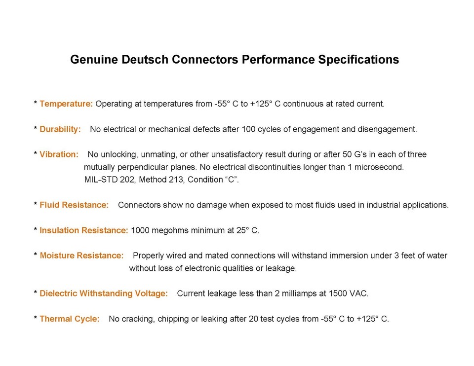 Deutsch HD10 9-Pin SAE J1939 Black Male Connector kit, 14-16AWG Solid ...