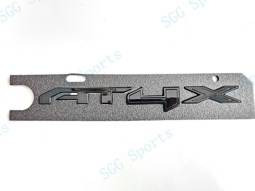 4PC Gloss Black Door Rear AT4X Canyon Emblem Badge Fit 2023-2025 GMC ...