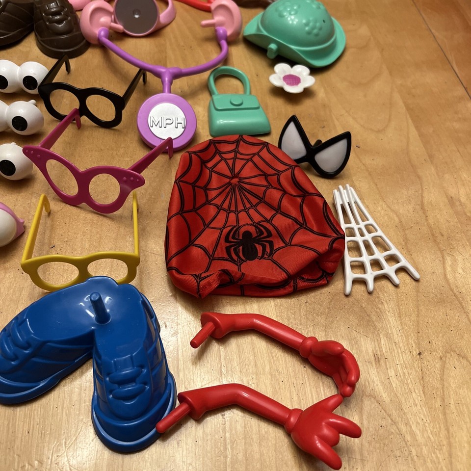 Mr Mrs Potato Head Darth Indiana Jones Spider Spud Police Firefighter ...