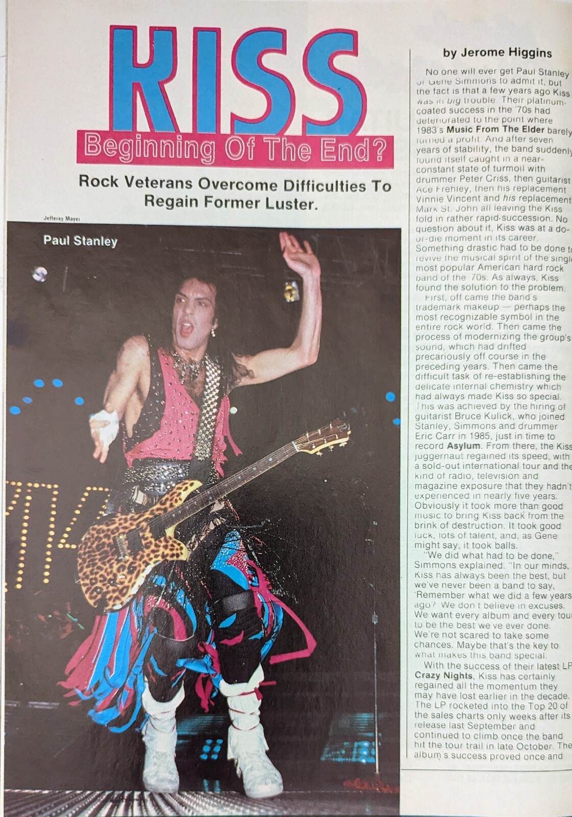 Hit Parader Magazine May 1988 AC/DC, Metallica, Poison, Bon Jovi ...