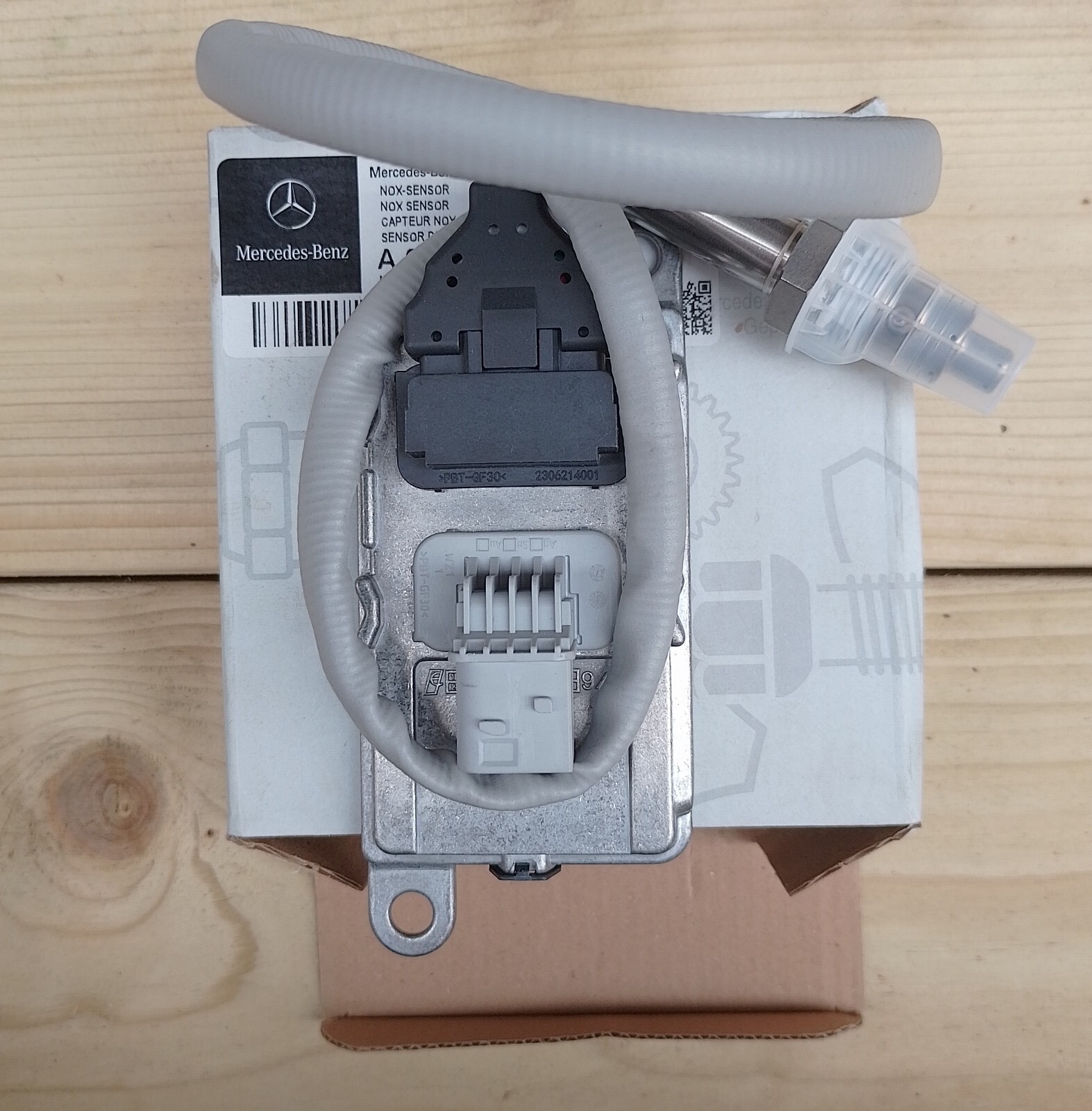 Genuine MERCEDES ACTROS NOX Sensor Exhaust A0111537328 Euro 6 for sale ...