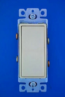 GE Cat. # 3824-2 Ivory Decora 4-Way Rocker Switch 20A-120-277V AC | eBay