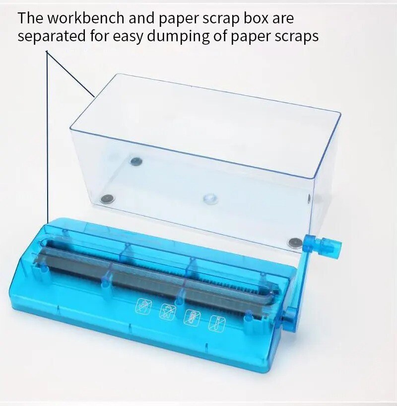 Manual Shredder A4 Mini Home Hand Crank Shredder Small Office Shredder ...