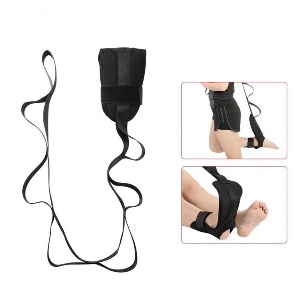Yoga-Band Ligament Stretching Belt Foot Drop Strap Leg Training Foot ...