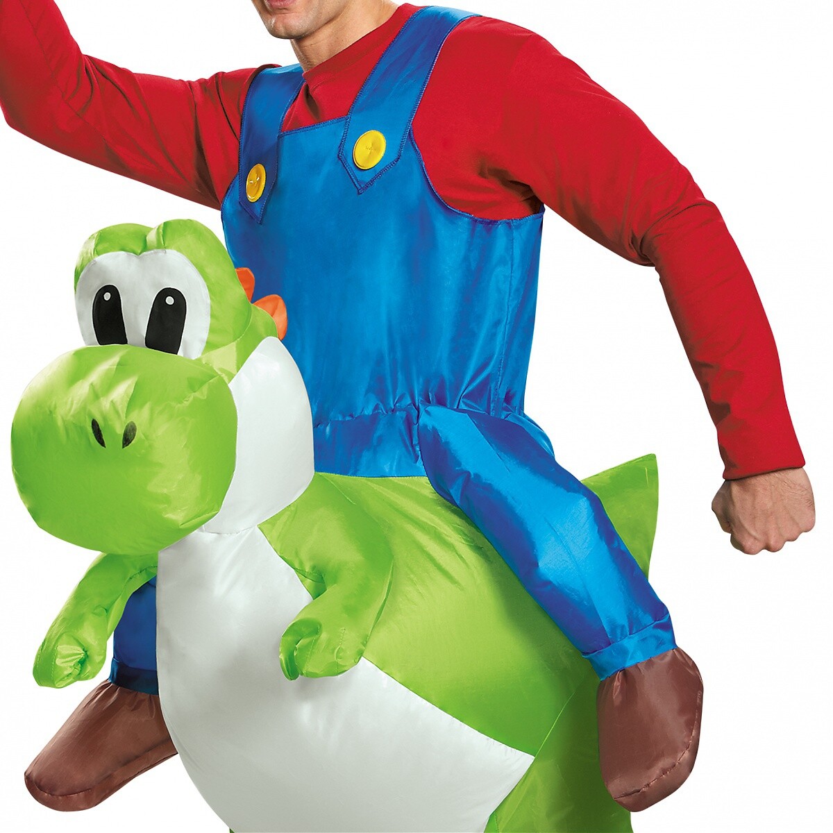 Mario Riding Yoshi Costume