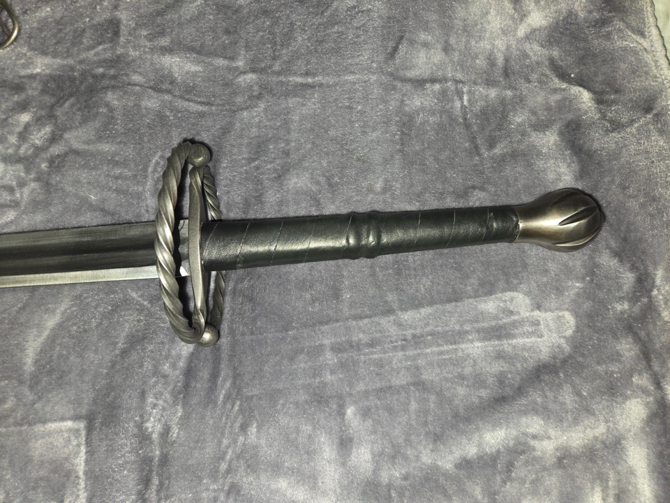 Fabri Armorum Longsword KATZBALGER Bastard Sword Black scabbard belt ...