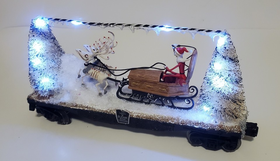 Christmas Ghost Train Nightmare Before Car Sandy Claws O ga Car LED ...