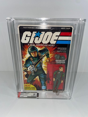 Gi Joe 1983 Grunt Explosion Back AFA 85 Subs 85 85 85 w/ Tight O Ring ...