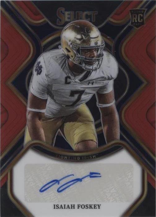 2023 Panini Select Draft Picks - Rookie Signatures Isaiah Foskey #RS ...