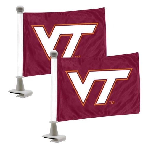 Virginia Tech Hokies NCAA Ambassador Car Flag Set | eBay
