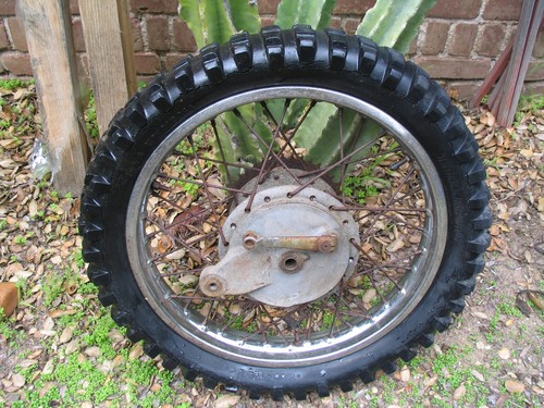 Yamaha DT1 RT1 DT2 RT2 DT3 RT3 DT 250 DT250 Rear Wheel Rim Hub 1971 ...