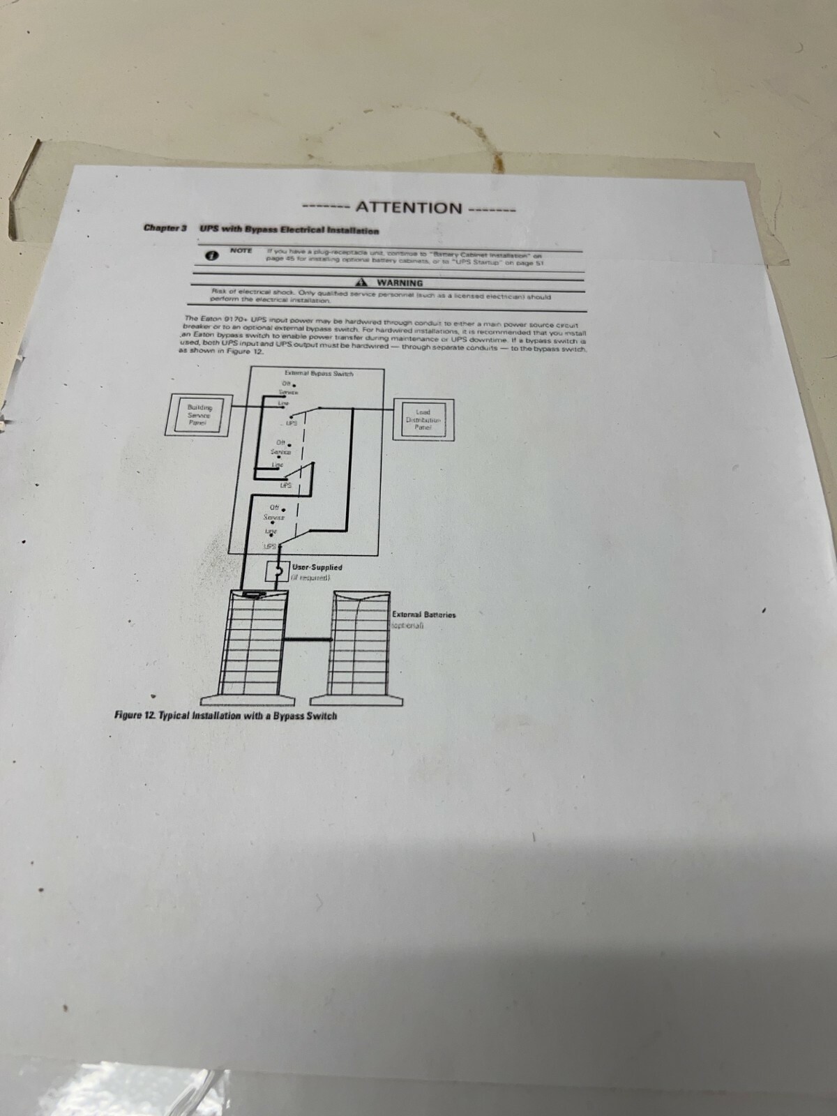 Powerware PW9170 9-Slot UPS Frame 200-240V Hardwired 18kVA w/ Secondary ...
