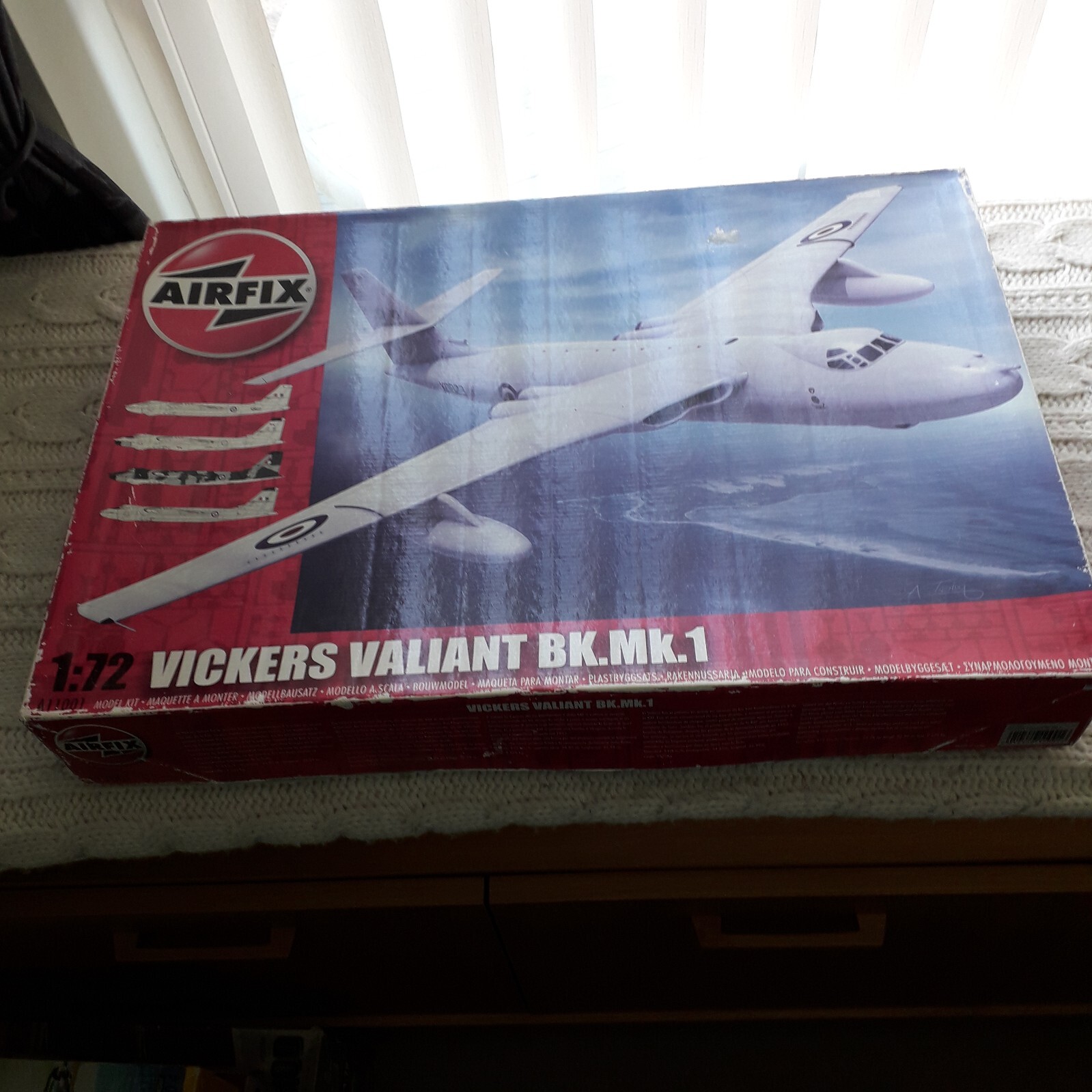 Airfix Model Aircraft Kit Vickers Valiant Bk.mk.1 1 72 for sale online ...
