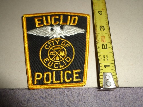 VINTAGE COLLECTIBLE EUCLID OHIO POLICE SEW ON PATCH | eBay