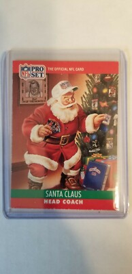 1990 Pro Set Santa Claus #1990 Football Card Rare | eBay