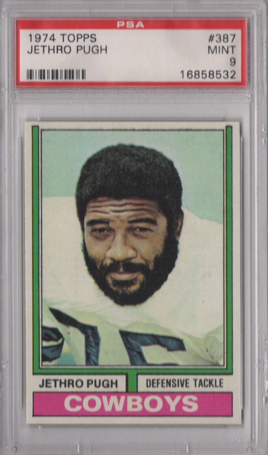 1974 Topps - Jethro Pugh #387 for sale online | eBay