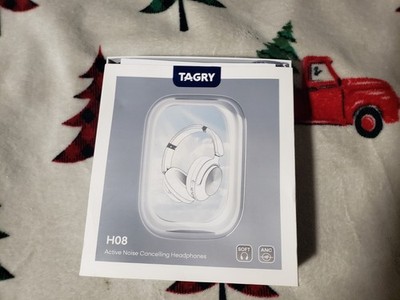 TAGRY H08 Active Noise Cancelling Headphones Over Ear Bluetooth | eBay