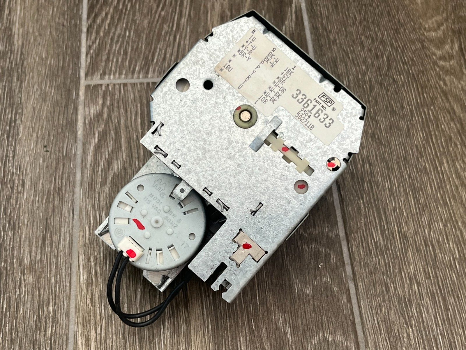 Whirlpool Kenmore Washer Timer WP3946452 3361633 TESTED #3 | eBay